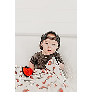 Large Premium Knit Baby 3 Layer Stretchy Quilt Blanket Chief by Copper Pearl