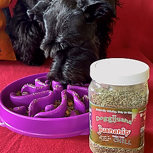 Doggijuana | Juananip™ Refill | Premium Organic Ground Catnip for Dogs | All Natural | Grown in The USA (Juananip Jar)