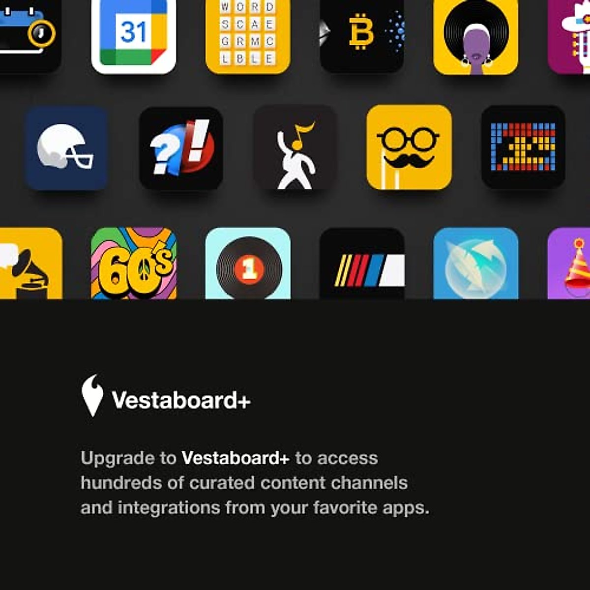 Vestaboard Message Board - Flagship Black - Inspire From Anywhere With The Award-Winning 42” Split-Flap Display