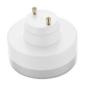 Legental 10w LED Puck GU24 Squat Light Bulb,18w Low Profile Spring CFL Equivalent,25000hrs Lifespan,1000LM,Cool White(5000K),120-277V, Damp Location Suitable,UL Listed, 2 Pack