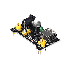 MELIFE 5pcs MB102 3.3V/5V Breadboard Power Supply Module for Board Breadboard