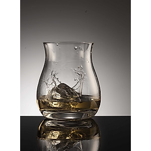 GLENCAIRN BALVENIE CASTLE BRANDED CANADIAN WHISKY GLASS IN GIFT CARTON
