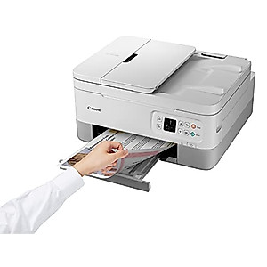 Canon PIXMA TR7020a All-in-One Wireless Color Inkjet Printer, with Duplex Printing, Mobile Printing, and Auto Document Feeder, White