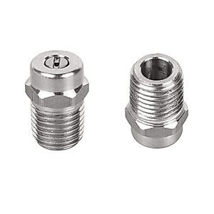 Happyyami 2pcs Sprayer Connector Pressure Cleaner Washing Connect Power Sprayers High Pressure Water Hose Nozzle Diamond Art Industrial Hose Nozzles Sector Car Wash