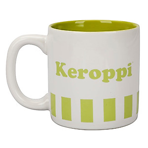 Bioworld Hello Kitty Keroppi 16 Oz White Ceramic Mug