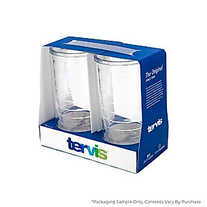 Tervis Made in USA Double Walled #1 Teacher Apple Insulated Tumbler Cup Keeps Drinks Cold & Hot, 16oz - 2pk, Unlidded