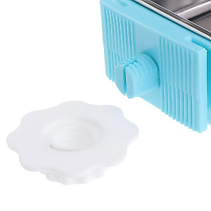 Crate Dog Bowl, Stainless Steel Removable Hanging Food Water Bowl Crate Coop Cup,Pet Cage Bowls with Bolt Holder for Dog, Puppy, Cat, Rabbit, Bird,Small Animals