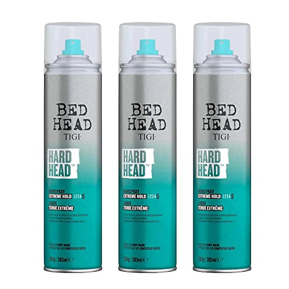Tigi Bed Head Hard Head Spray, 10.6 Ounce (Pack of 3)