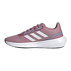 adidas Women's Runfalcon 3.0 Sneaker, Wonder Orchid/White/Core Black, 7