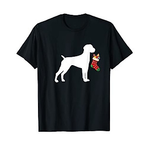 German Shorthaired Pointer Christmas Stocking Stuffer Dog T-Shirt