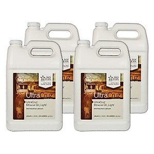 UltraCruz - sc-395544 Mineral Oil Light Supplement for Horses, Livestock and Dogs, 4 x 1 Gallon