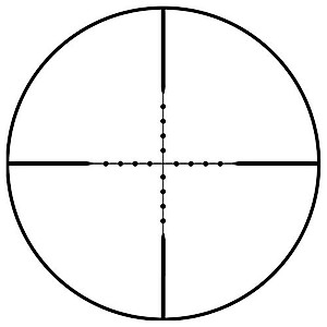 Hammers Compact Short Rifle Scope 3-9x42 GDT w/Extended Eye Relief, Rings, Honeycomb Anti-Reflection Filter, Flip Open Lens Caps