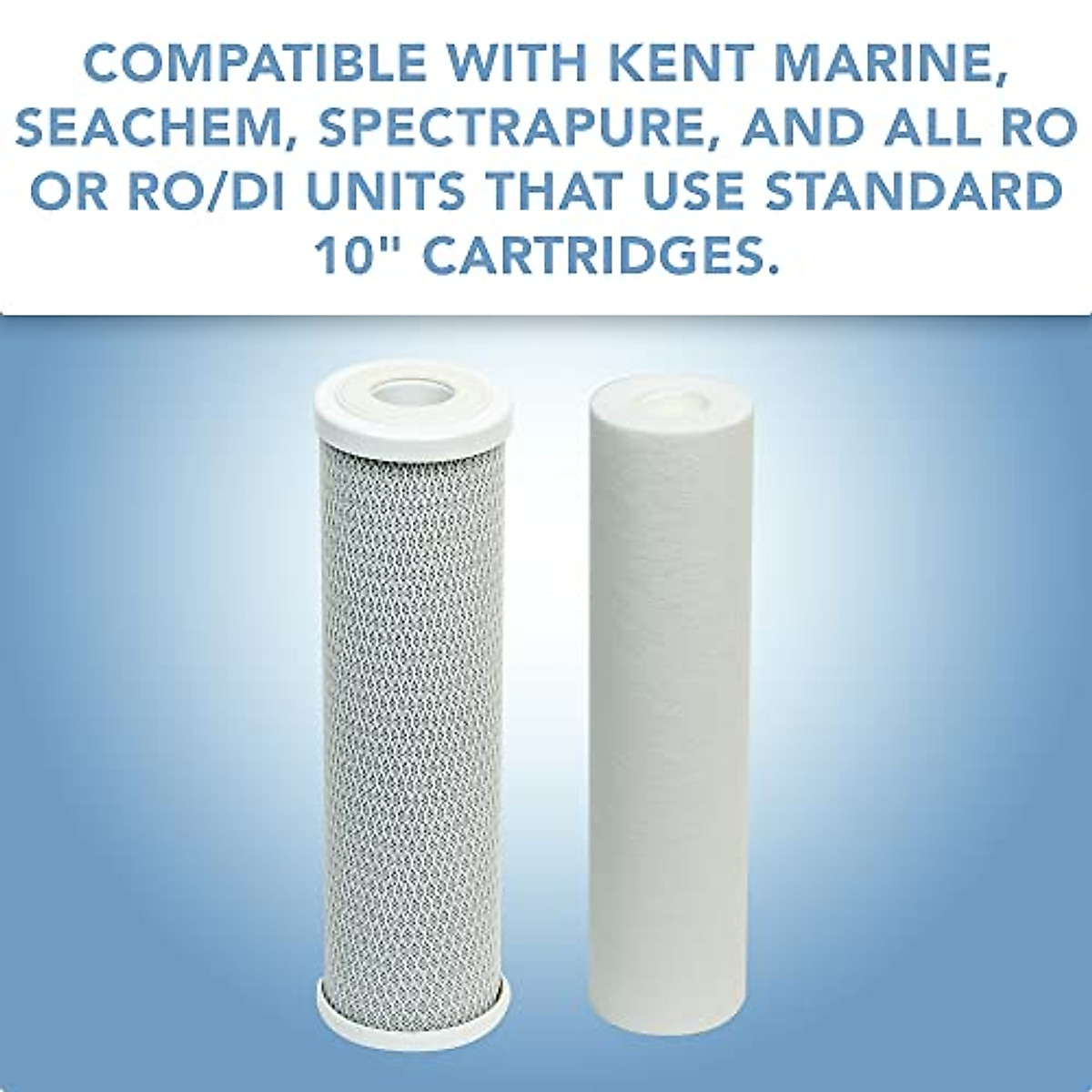 CFS Reverse Osmosis System, 10" Water Filter System Replacement Kit