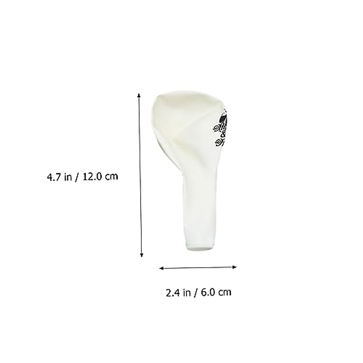 Abaodam 40 pcs Kit for Decor White Rose Ballons & Garland Decoration Latex Engagement Mrs To Mr Printed Gold Letters Day Valentines Letter Decorative Balloons Wedding and Party