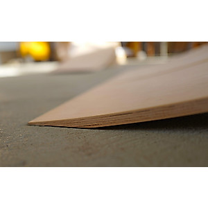 Graw Jump Ramps J15-5.9" Wooden Launch Ramp for Skateboard, BMX and More