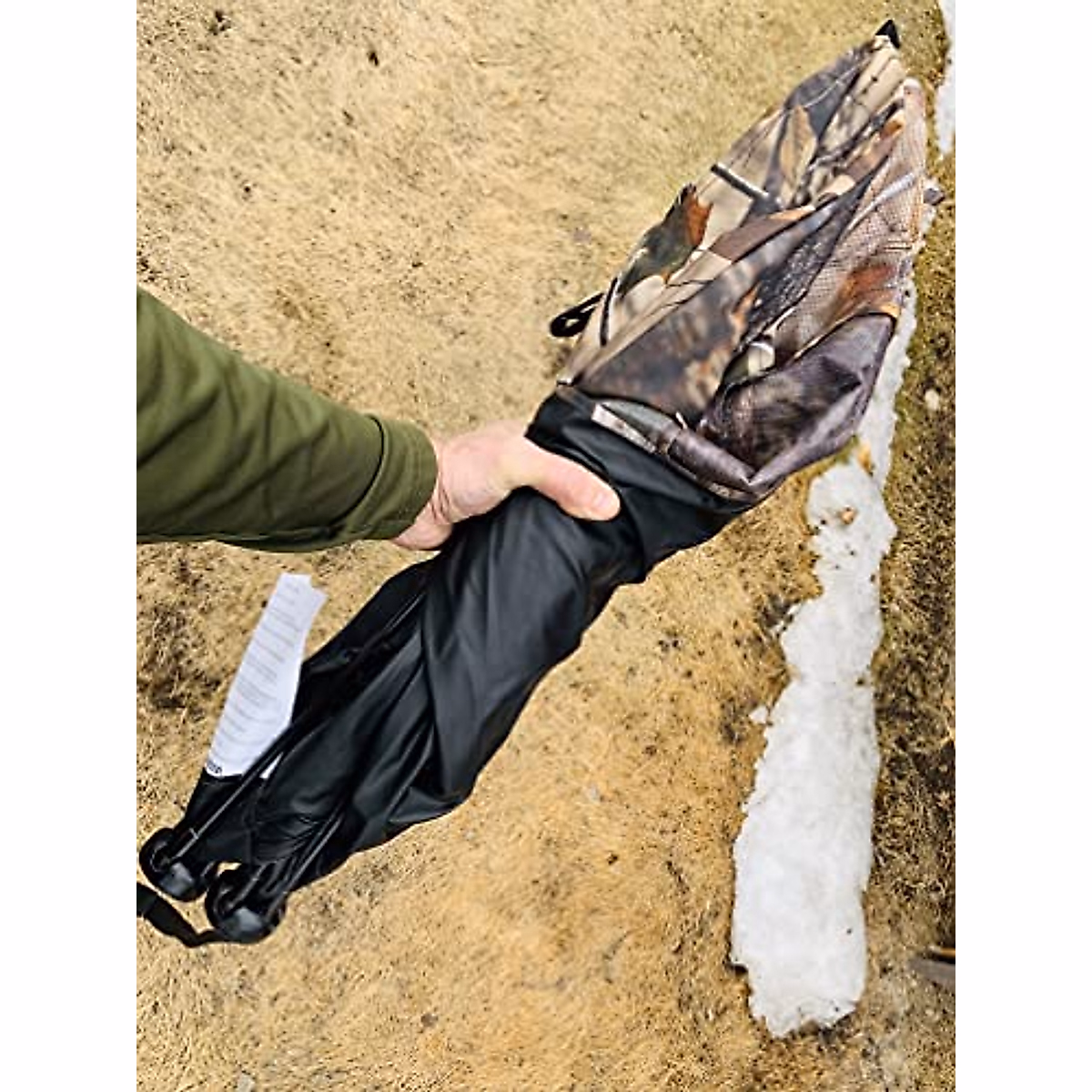 VENATIC Cloak Lite, Portable Quick Setup Lightweight Camouflage Pop Up 2-Sided Ground Hunting Blind