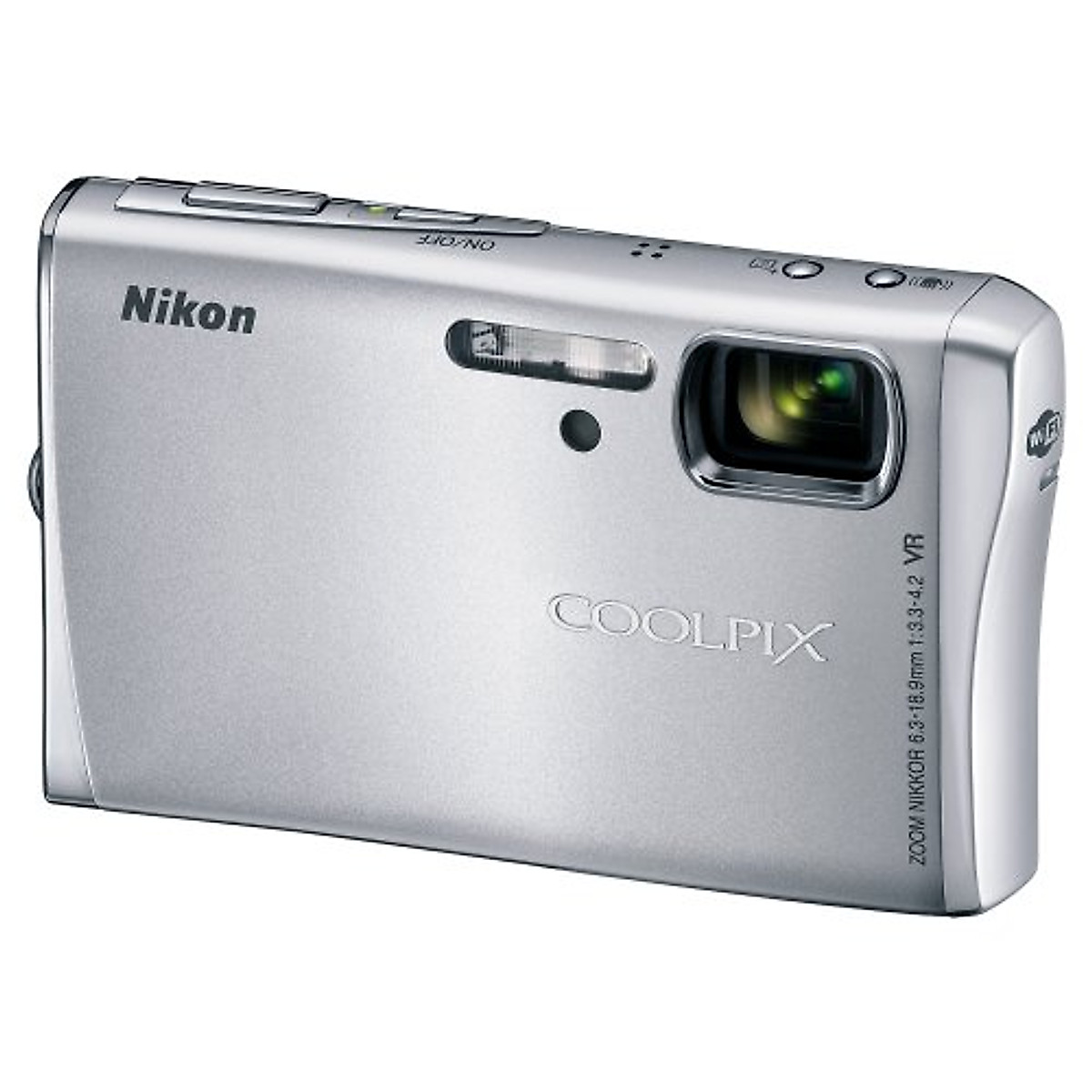Nikon Coolpix S50c 7.2 MP Digital Camera with 3x Optical Vibration Reduction Zoom and Wifi Capable