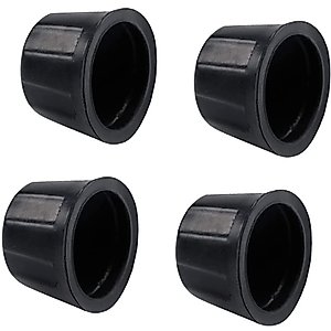 (4 Pieces) Rubber Dust Cover Caps for ATV Quad Go-Kart Rims Wheels 110cc 125cc 250cc