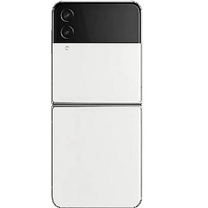 SAMSUNG Galaxy Z Flip 4 Factory Unlocked 256GB Bespoke Edition Silver/White/White (Renewed)