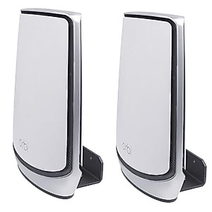 OkeMeeo Metal Wall Mount for Orbi WiFi 6 (RBK752)/Orbi Ultra(RBK853)(RBK852)(RBK850)/(RBS750)(RBS751)/(AX4200)(AX5700)(AX6000)(960/860 Series) (2 Pack)