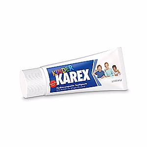 Kinder Karex Hydroxyapatite Kids Toddler Toothpaste 2.3 Ounce, Fluoride Free, Safe If Accidentally Swallowed