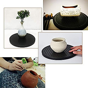 12 Inch Heavy Duty Rotating Swivel With Steel Ball Bearings Stand for Monitor/TV/Turntable/Lazy Susan