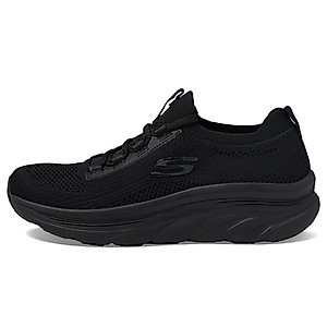Skechers Women's Slip on Athletic Styling Health Care Professional Shoe, 7 Black