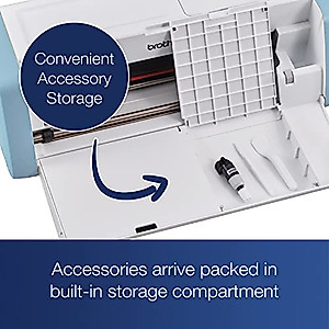 Brother ScanNCut SDX85S Electronic DIY Cutting Machine with Scanner, Make Vinyl Wall Art, Appliques, Homemade Cards and More with 251 Included Patterns