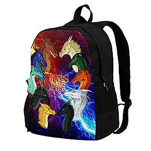 LONGREN Wings-of Fire Backpack schoolbag Bookbag 17 Inch travel Laptop Backpack.