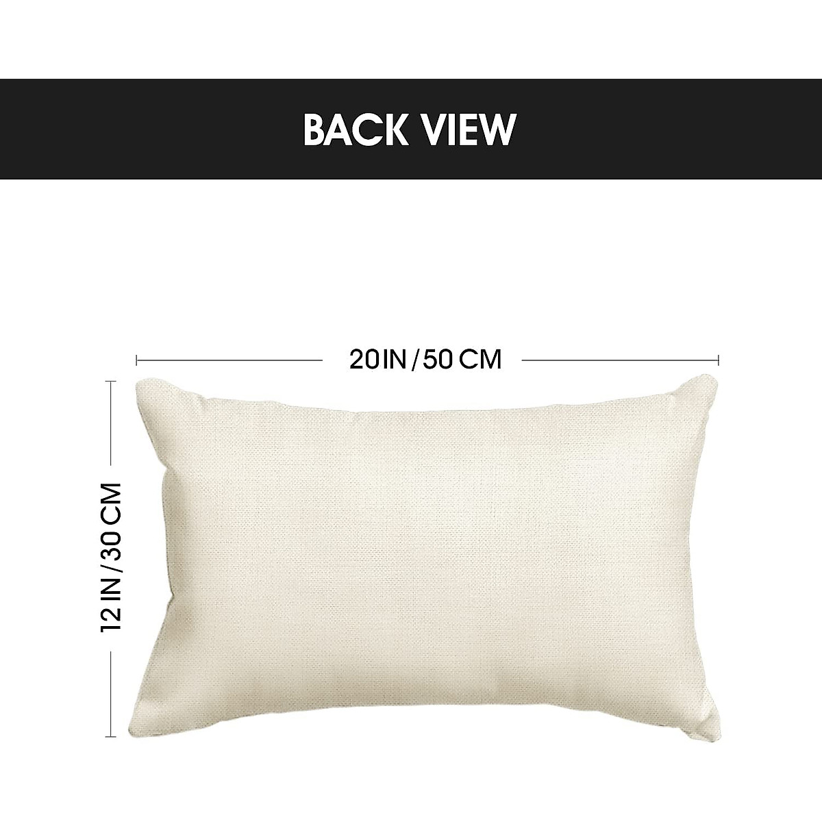 AVOIN colorlife Thanksgiving Turkey Pumpkin Throw Pillow Cover, 12 x 20 Inch Thanksgiving Fall Cushion Case for Sofa Couch