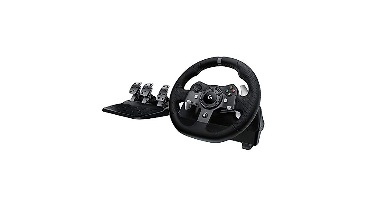 Logitech G920 Racing Wheel & Pedals for Xbox & PC – Real Force Feedback