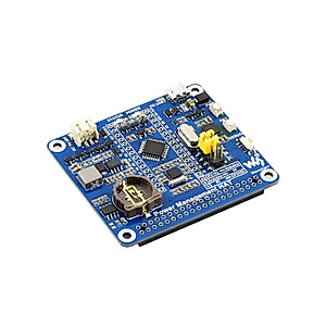 Waveshare Power Management HAT for Raspberry Pi with Embedded MCU and RTC Allows The Pi to Work More Power-efficient and More Safely.