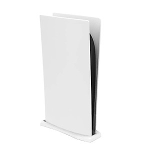 CKXIN Vertical Stand for PS5 Console - Digital Edition - Playstation 5 Holder Stand Bracket Mount Base with Built-in Cooling Vents and Non-Slip Feet (White)