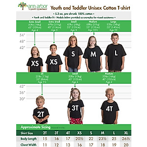 Ann Arbor T-shirt Co. Little Boys' AB/CD | Funny Kid's Rock and Roll Humor Tee-3T Black