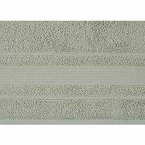 Qute Home 4-Piece Hand Towels Set, 100% Turkish Cotton Premium Quality Towels for Bathroom, Quick Dry Soft and Absorbent Turkish Towel, Set Includes 4 Hand Towels (Green)