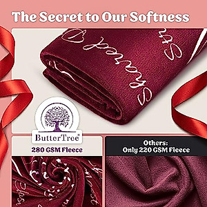 Regalos para Mama, Blanket for Mom Gifts, Mom Birthday Gifts from Daughter, I Love You Mother Daughter Gift Ideas, Present for Mom Blanket, Best Mother in Law, Throw Blanket 65" × 50" (Merlot Red)