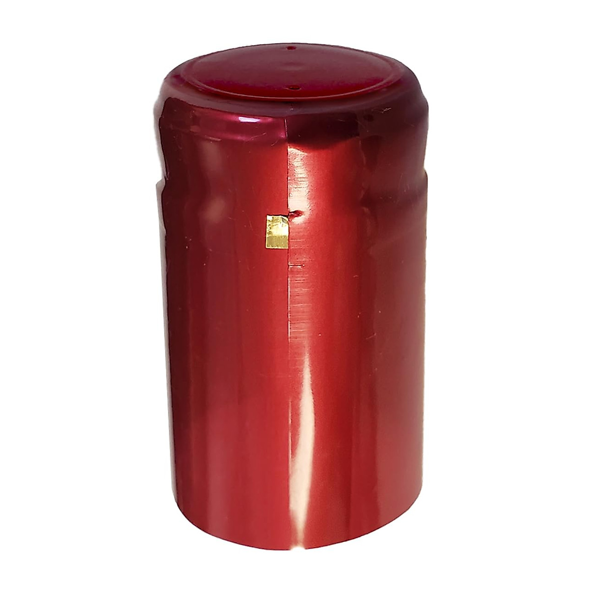 Metallic Ruby Red PVC Shrink Capsules-500 Count