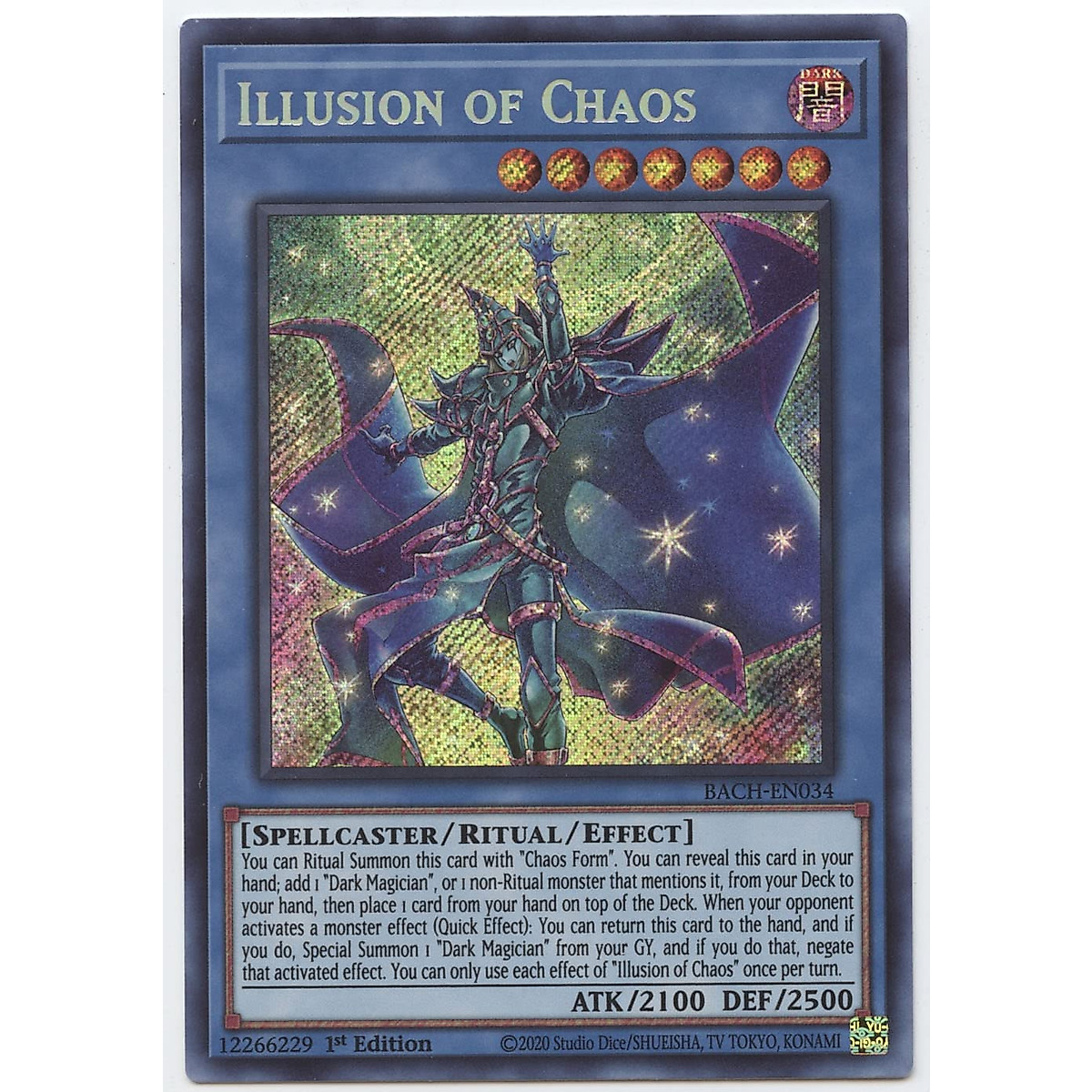 Illusion of Chaos - BACH-EN034 - Secret Rare - 1st Edition