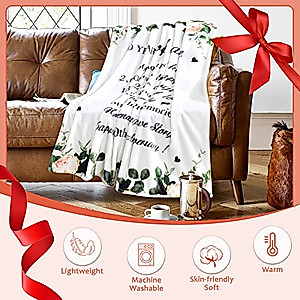 50th Anniversary Blanket Gifts, 50th Anniversary Wedding Gifts for Her Him, Golden 50 Years of Marriage Gifts for Dad, Mom, Grandpa, Grandma, Grandparents, Couple Soft Throw Blanket 60"x 50"