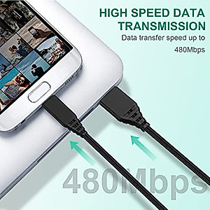 Charger Cord for Motorola Moto G5 G5S G4 E5 E4 C Plus E6 E5/Play/Cruise/Supra,Samsung Galaxy J5 J7 J3 A6 J2,Fast Charge Charging Wire,Micro USB Phone Power High Speed Data Cable 3FT 6FT 6FT 3Pack