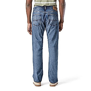 Levi Strauss Signature Gold Men's Relaxed Fit Flex Jeans (Available in Big & Tall), Atlas, 30Wx32L