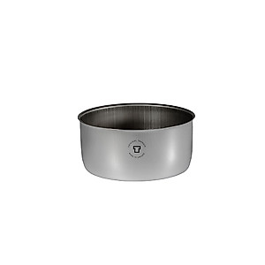 TRANGIA 25 Duossal 2.0 Stainless Steel Lined Aluminum Saucepan, 1.5L,Black