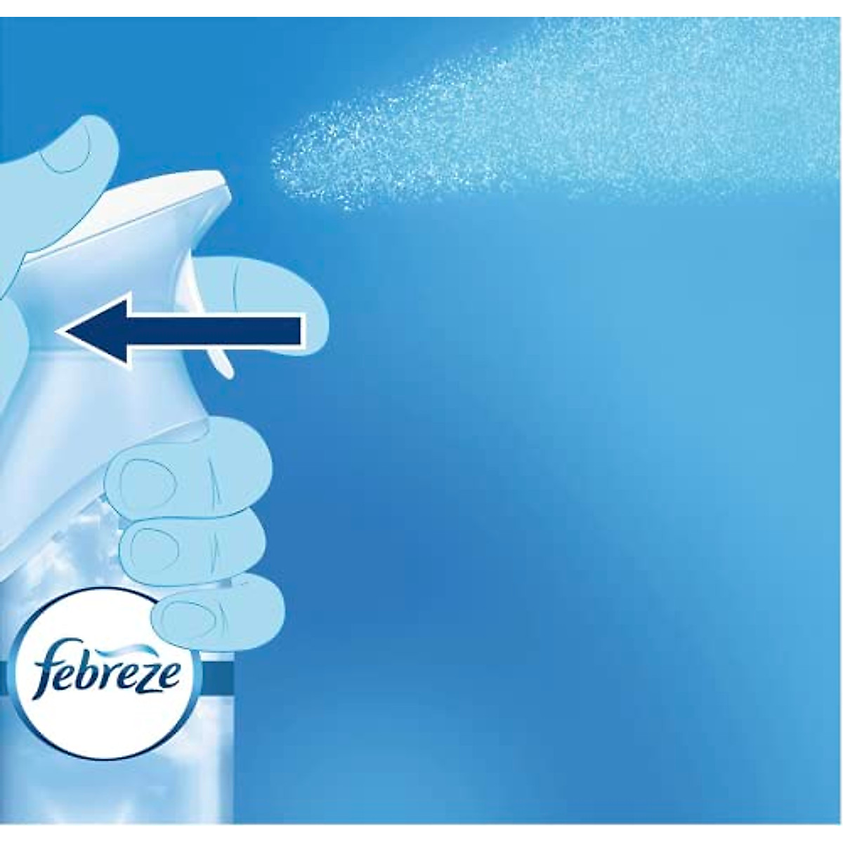 Febreze Air Odor-Eliminating Air Freshener Spray for Strong Odor (Lenor, 2 Packs)