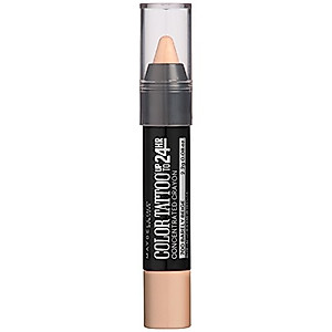 Maybelline Eyestudio ColorTattoo Concentrated Crayon,700 Barely Beige, 0.08 oz.
