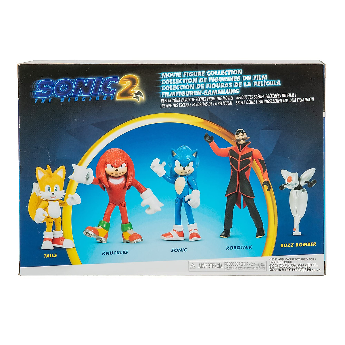 Sonic The Hedgehog, Sonic 2 Movie Action Figure Set
