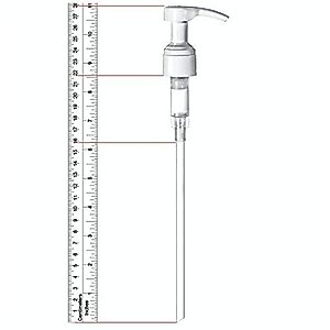 Pump Dispenser (2 Pack) New & Improved 4 cc Output with Each Pumping (Versus 2 cc in Others),Easy to Handle Fits 33 oz Bottle