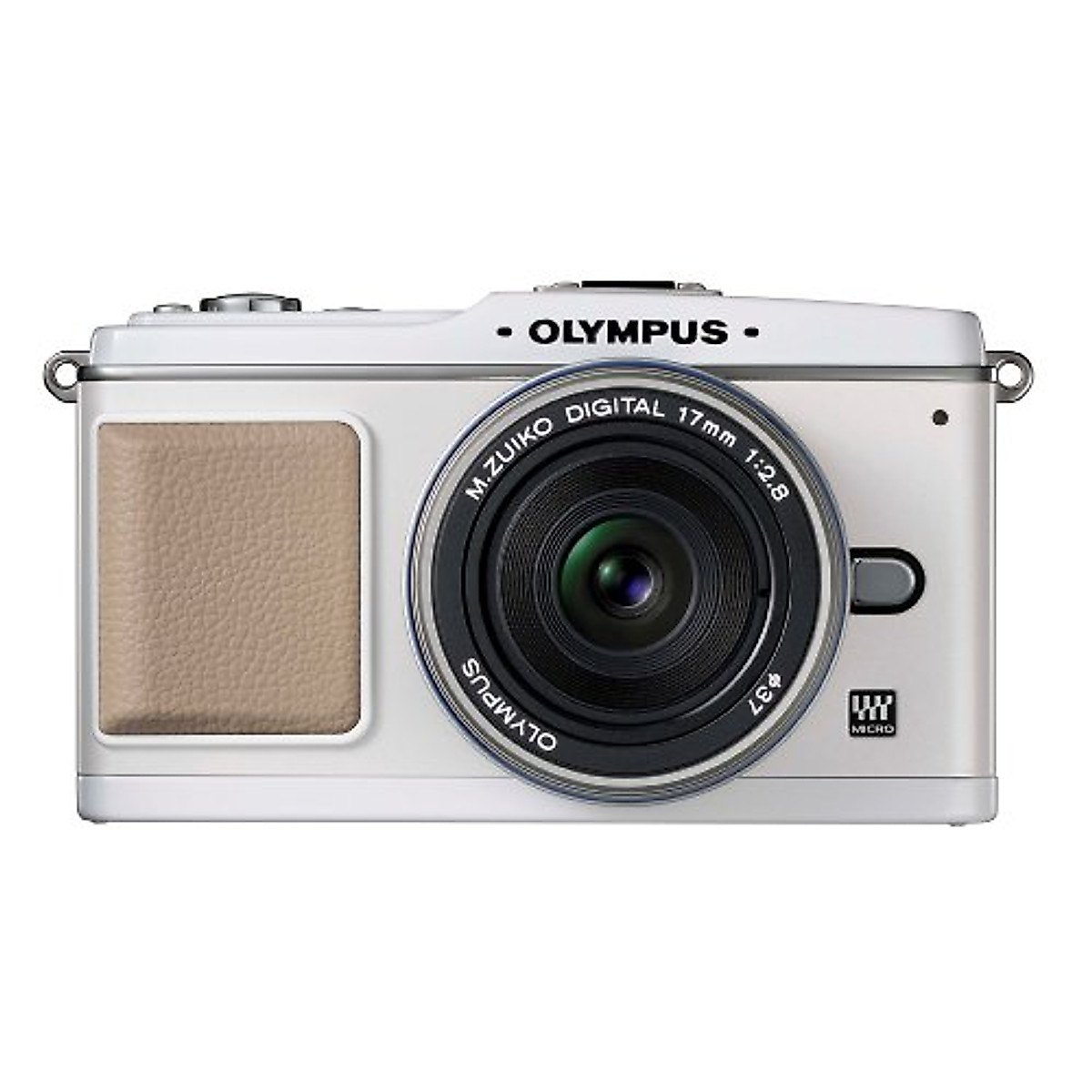 Olympus PEN E-P1 12.3 MP Micro Four Thirds Interchangeable Lens Digital Camera with 14-42mm f/3.5-5.6 Zuiko Digital Zoom Lens (White Body/Silver Lens)