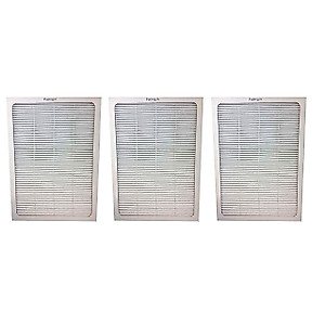 LifeSupplyUSA True HEPA Filter Replacement Compatible with Blueair All 500/600 Series Purifiers 501, 503, 505, 510, 550E, 555EB, 601, 603, 605, 650E Air Purifier (3-Pack)