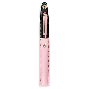 Kate Spade New York Stylus Pen for Touch Screens, Metal Ballpoint Pen with Black Ink and Storage Pouch, Colorblock