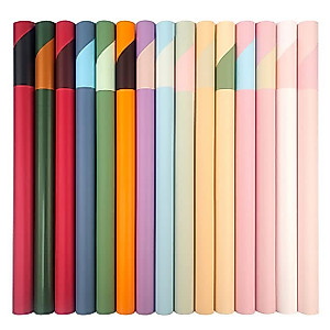 DODXIAOBEUL 20 Sheets Black Waterproof Wrapping Flower Paper,Valentines Day Flower Bouquets Wrapping Paper Non Fading Florist Bouquet Paper for Birthday Holiday Wedding Engagement,DIY Crafts 23 x 23